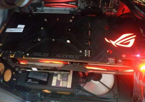 Видеокарта 1070ti asus rog strix