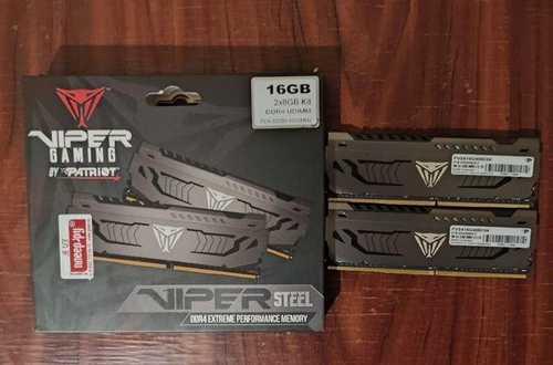 Patriot Memory viper steel 4000 мгц 16гб