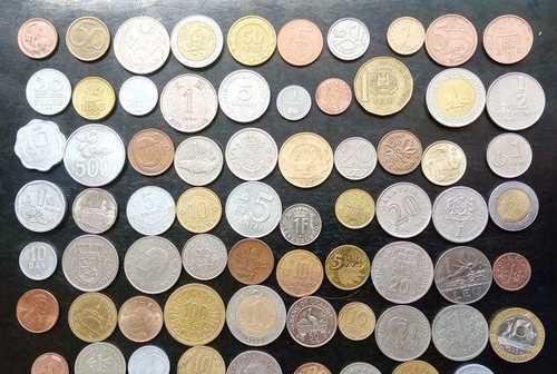 Подборка из 69 монет 69 стран (3)