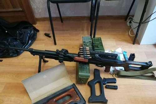 Страйкбольный пулемет Калашникова от фирмы A&k