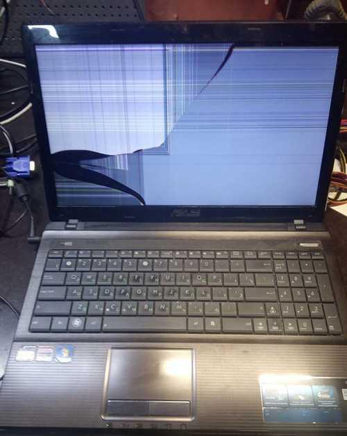 Ноутбук на запчасти asus X53U