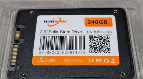 Новый SSD walram 240 Gb