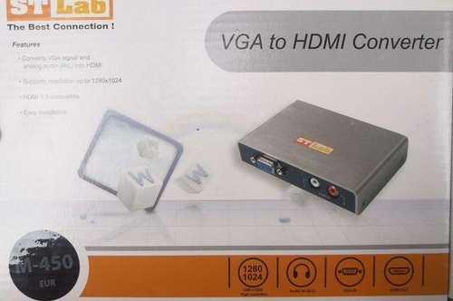 VGA to hdmi конвертер M-450