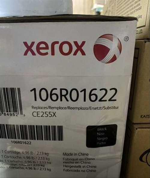 Новый картридж Ce255X производства Xerox