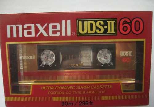 Maxell UDS II аудио кассеты аудиокассеты