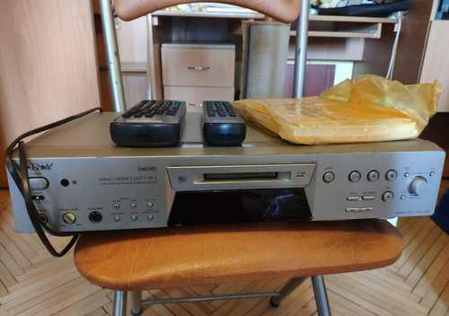 Минидисковая дека Minidisc deck sony MDS JE780