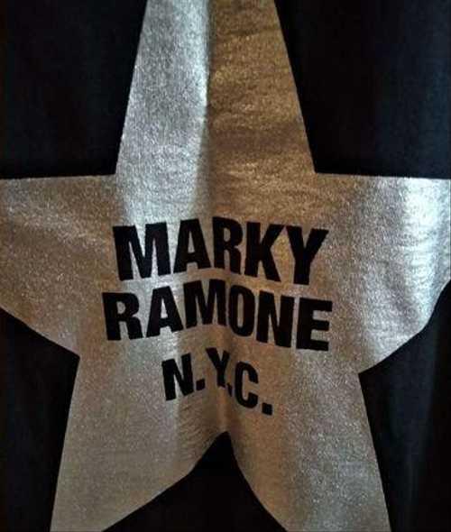 Футболка Marky Ramone Ramones punk панк рок