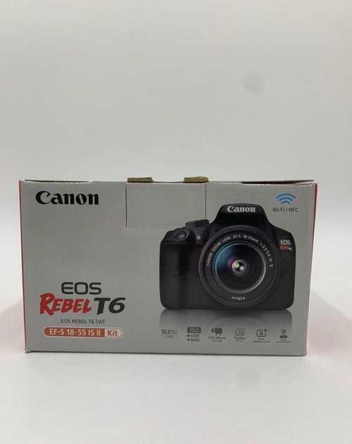 Canon EOS Rebel T6 EOS 1300D Kit EF-S 18-55 IS II