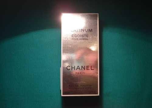 Egoiste Platinum Chanel туалетная вода 100мл