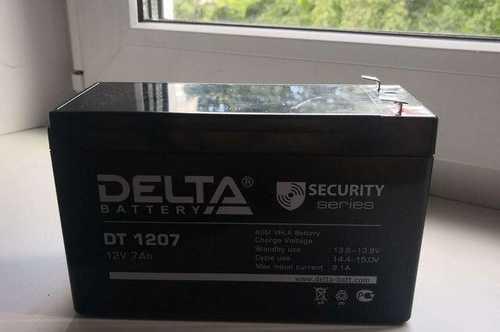 Аккумулятор Delta dt1207