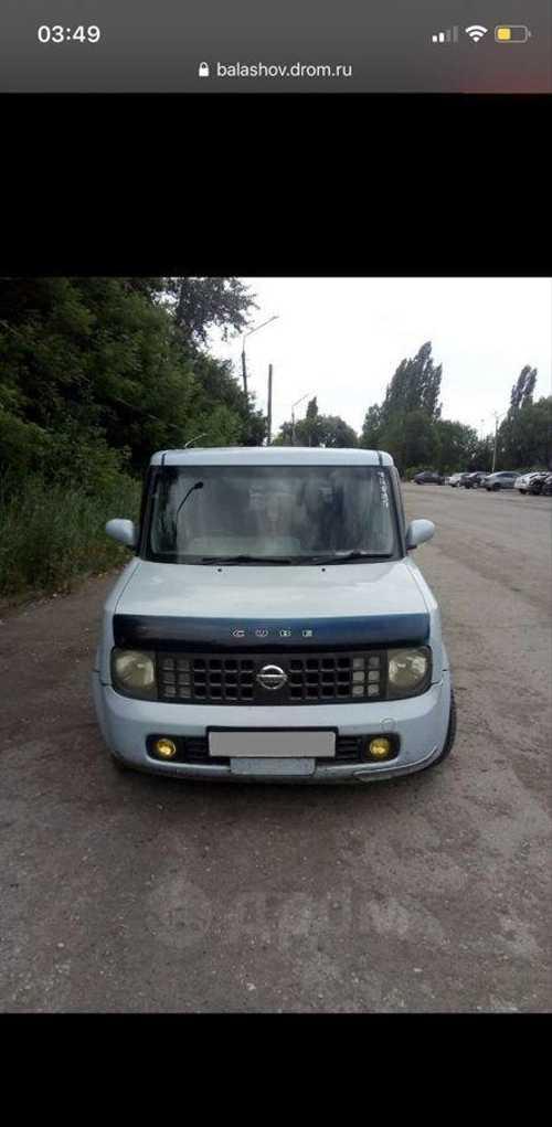 Дефлектор на капот Nissan Cube II