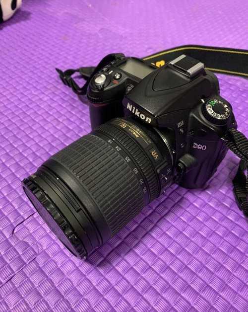 Фотоаппарат Nikon D90 18-105mm, пробег 4 процента