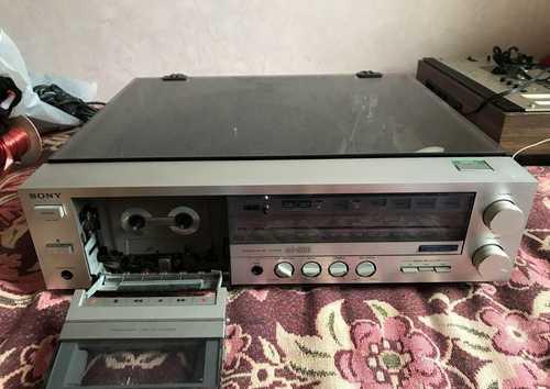 Проигрыватель Sony JJ-500 кассета+пластинка+радио