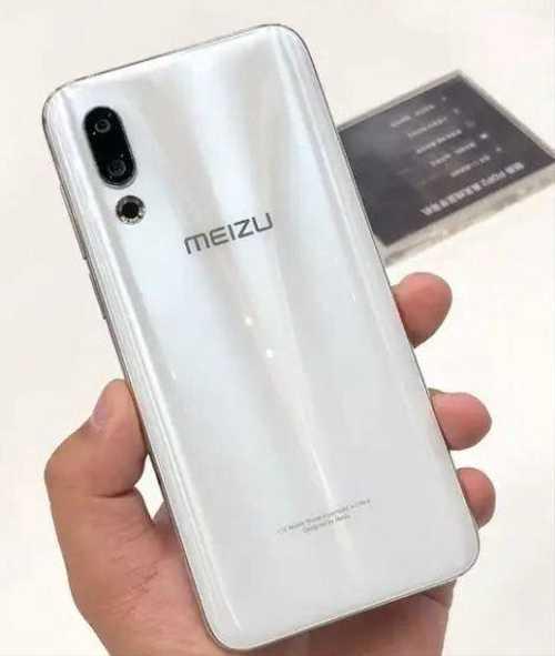 Meizu 16s,6/128 gb, белый, новый