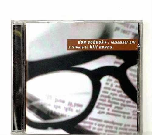 CD диск Don Sebesky "I Remember Bill"