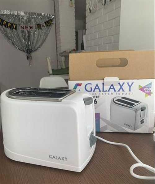 Тостер galaxy новый