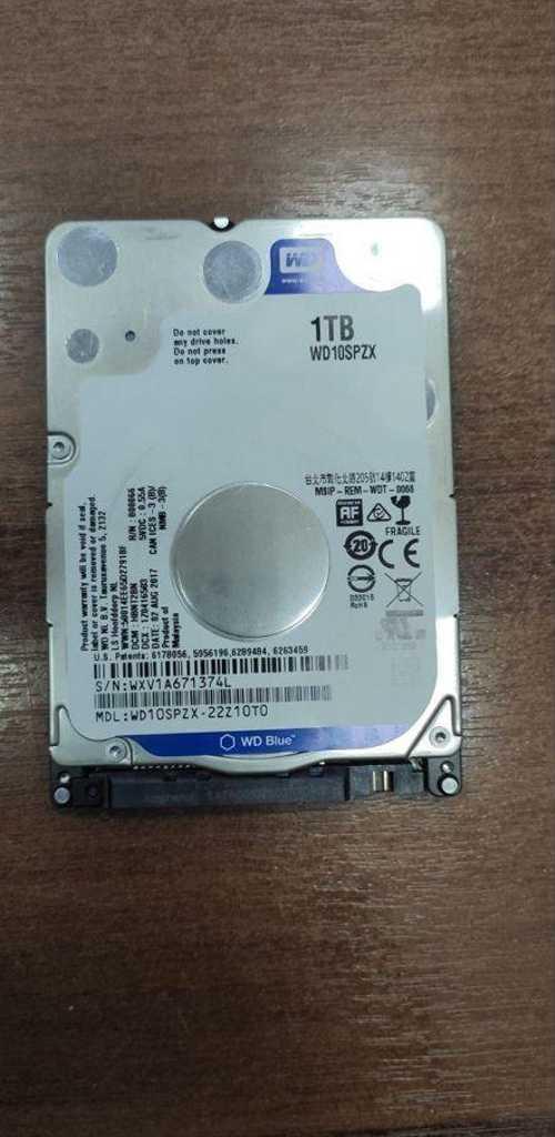 Жесткий диск W Western Digital WD Blue Mobile 1 TB