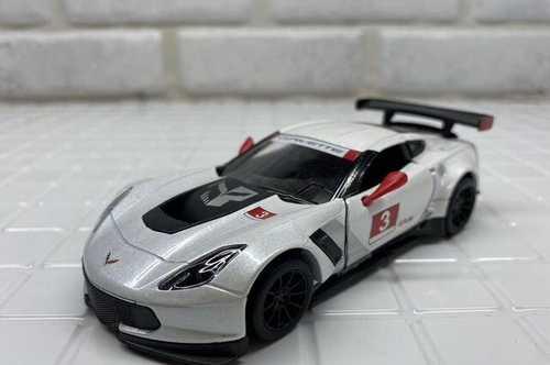 Моделька chevrolet корвет 1/36 kinsmart