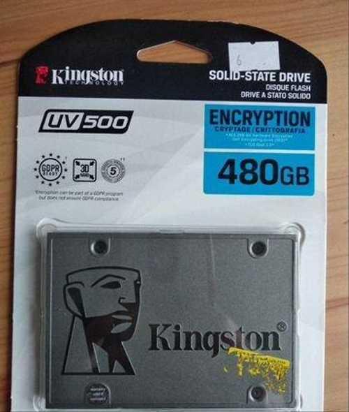 Жесткий диск SSD M2 480Gb 2.5'' Kingston UV500