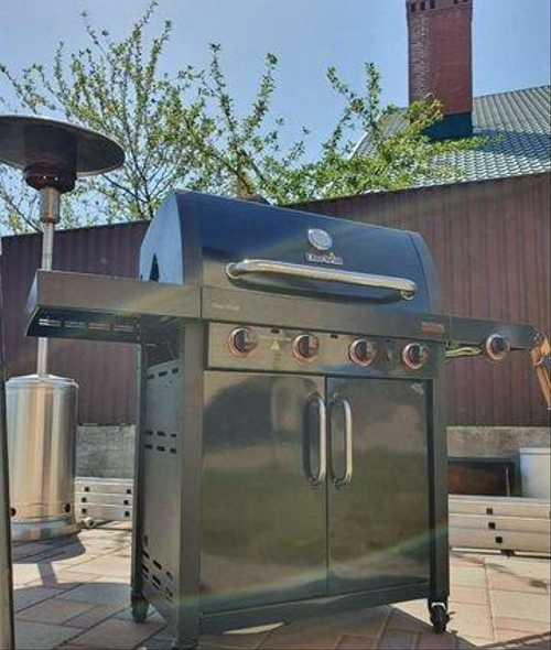 Газовый гриль Сhar-Broil professional 4 ALL black