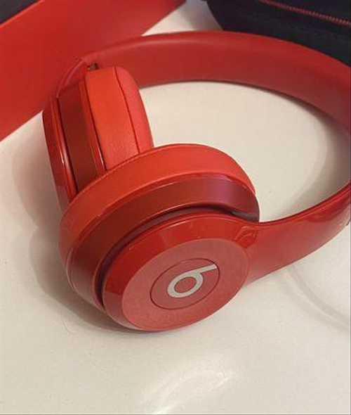 Наушники beats solo 2 product red