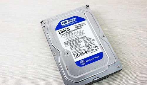 Жёсткий диск 250 GB WD blue для компьютера