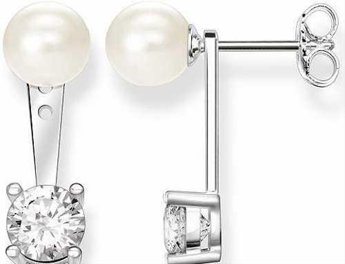 Серьги-пуссеты thomas sabo