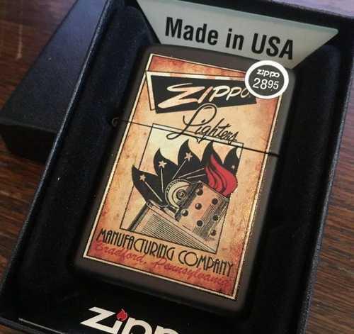 Зажигалка Zippo - Vintage Zippo Poster
