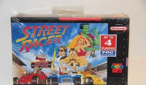 Новый картридж Street Racer для Super Nintendo