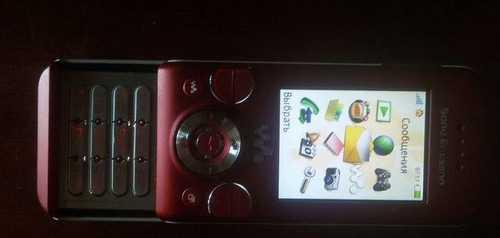 Мобильный телефон Sony Ericsson W580i (красный )