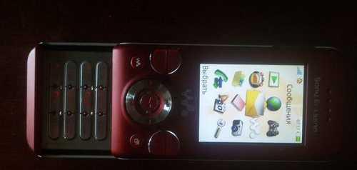 Мобильный телефон Sony Ericsson W580i (красный )