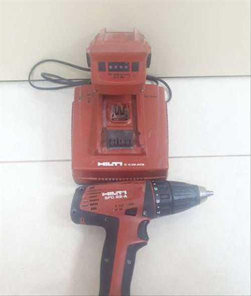 Шуруповерт Hilti SFC 22-A