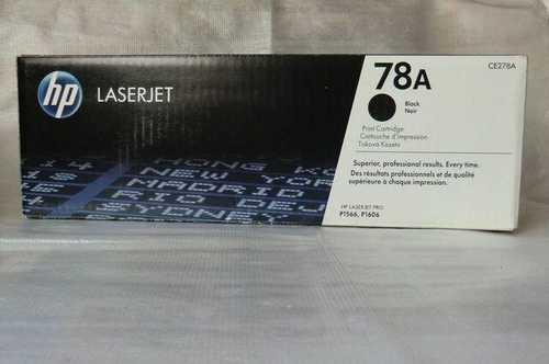 Оригинальный HP CE278A (78A) и совместимый. Новые