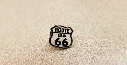 Значок Route 66 Трасса 66