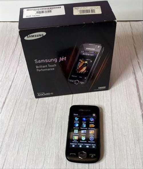 Телефон смартфон samsung Jet S8000 в отличном сост