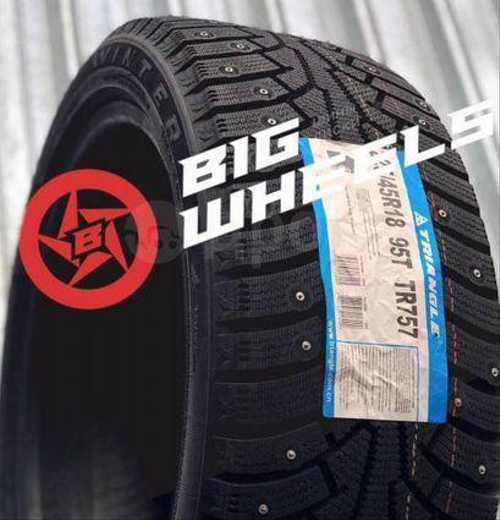 Новая шипованная резина 225/45R18 Triangle tr757