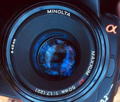 Объективы для sony A Minolta 50 мм/1.7