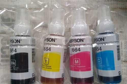 Оригинальные чернила для принтера Epson L132