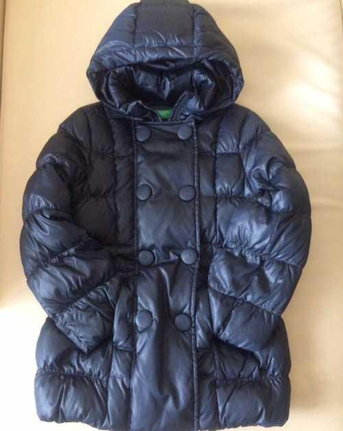 Пуховик Benetton + рейтузы