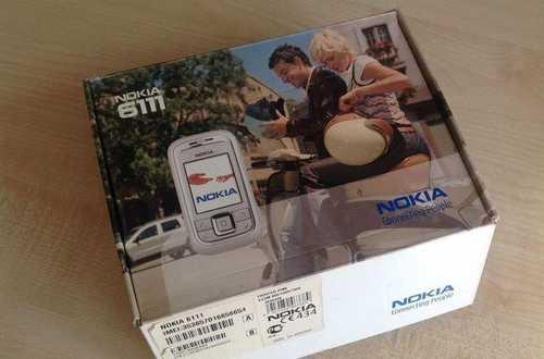 Коробка телефон Nokia 6111 с каталогом
