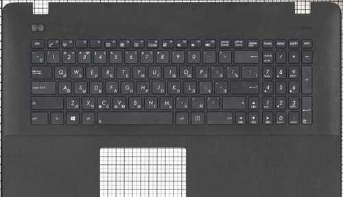 Клавиатура для ноутбука Asus X751 топ-панель черна