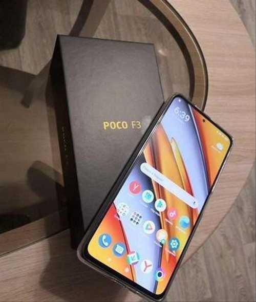 Телефон Xiaomi Poco F3 8/256 чёрный