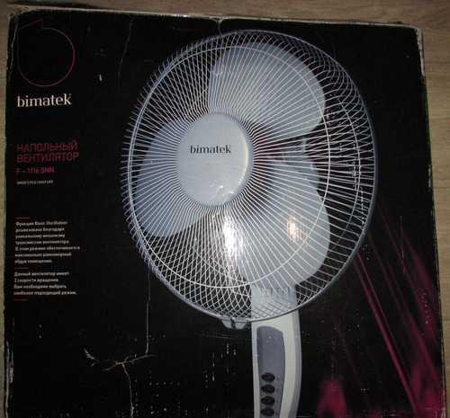 Вентилятор напольный Bimatek F-116 SNN