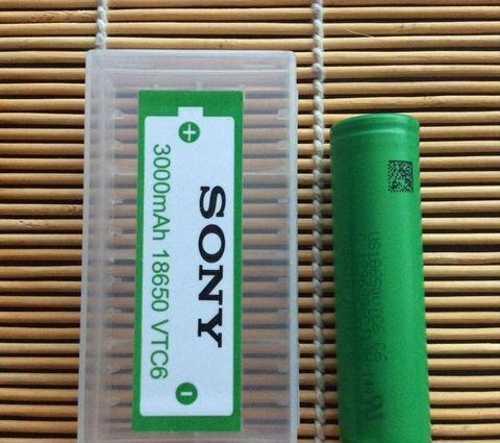 Аккумулятор Sony 18650 VTC6 3000 мАч