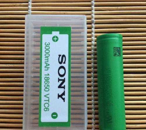 Аккумулятор sony 18650