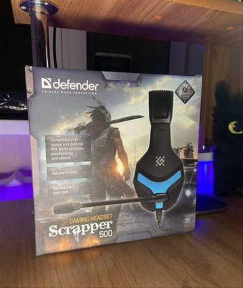 Игровые наушники Defender Scrapper 500(Новые)