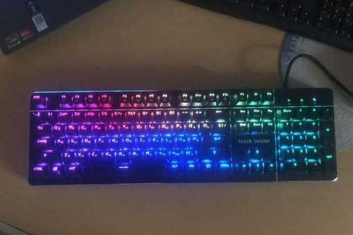 Механическая клавиатура Dexp Black Sword RGB