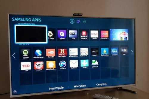 Тонкий тв Samsung 102см SmartTV wifi,3D,400Гц,Full