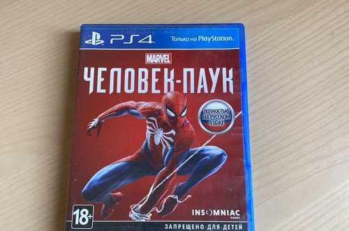 Игра для paystation 4 spider man Человек паук ps4
