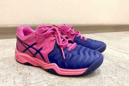 Кроссовки дет asics gel resolution 7, р 33